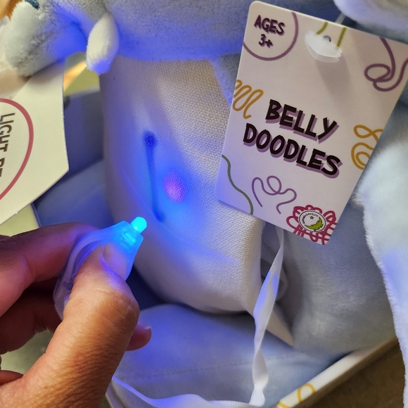 Belly doodles | Toys | Belly Doodles Plush Elephant Draw On Belly With ...